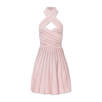 Balmain Femme, Robes, Rose, Taille: 36 FR Robe dos nu