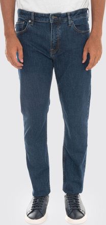 HUGO BOSS Jean regular fit en denim de coton &agrave; jambe droite et 5 poches
