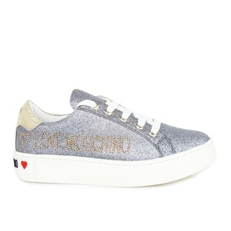 Love Moschino Baskets - Femme - Chaussures - Gris - Taille: 35 EU
