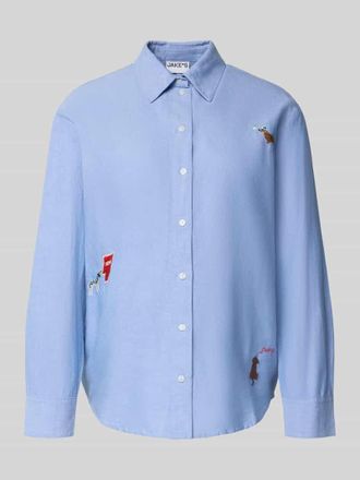 Jake*s Casual Hemdbluse mit Knopfleiste