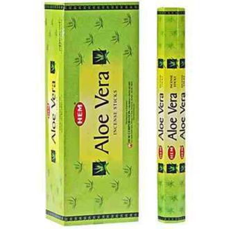Hem Weihrauch Aloe Vera, 6er pack (6 X 20 PCS)