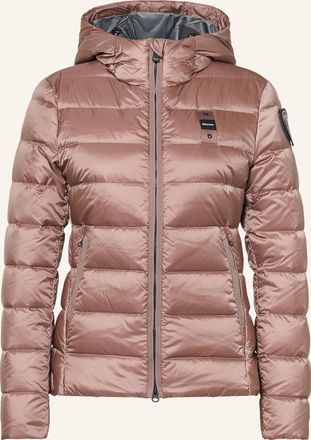 Blauer Lightweight-Daunenjacke Charme braun