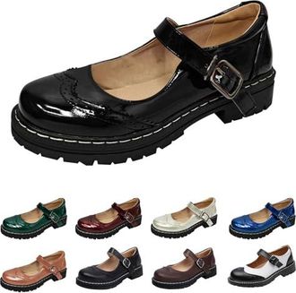 Generic Chaussures basses &eacute;l&eacute;gantes pour femme avec talon - Chaussures de sport vintage - Chaussures &agrave; plateforme - Chaussures de marche - Baskets d&eacute;contract&eacute;