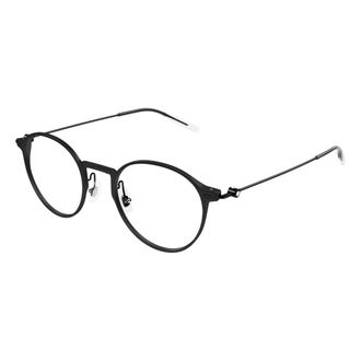 Montblanc Stylische Brillen - - Accessories - Herren - Schwarzk - 49 MM