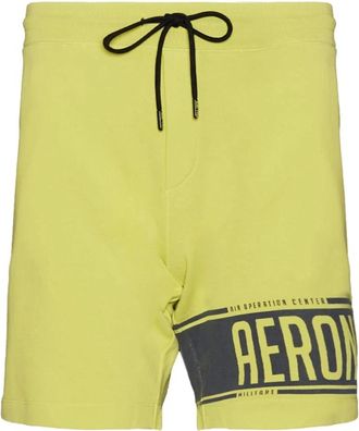 Aeronautica L&auml;ssige Shorts - - Shorts - Herren - Gelb - M
