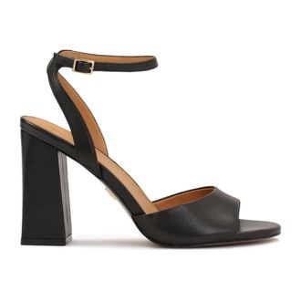 Kazar Schwarze Sandalen mit einem breiten Absatz - - Shoes - Damen - Schwarzk - 40 EU
