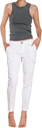 Mason's Femme, Pantalons, Blanc, Taille: 42 FR Chile City Cargo Pants