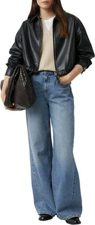 Comma Strickpullover mit V-Ausschnitt und Polo Kragen