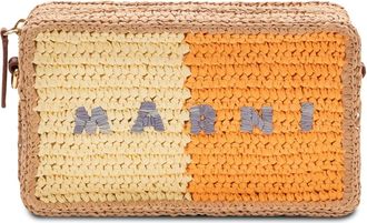 Marni Femme, Sacs, Multicolore, Taille: ONE Size Seaside Colour-block Camera Bag