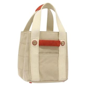 Chanel Pre-owned Canvas Tote Bag - - Pre-owned - Damen - Beige - ONE SIZE
