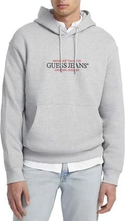Guess Guess Mens GJ American Tradition Hoodie Medium Grey Heather XL
