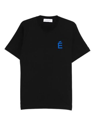 Études Studio t-shirt à logo imprimé - Noir