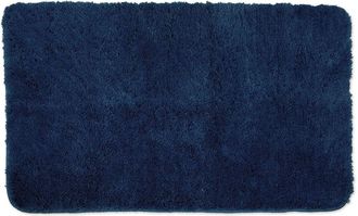 WohnDirect Badezimmerteppich groß Blau - Badematte rutschfest 60 x 100 cm - Badteppich Set, waschbar