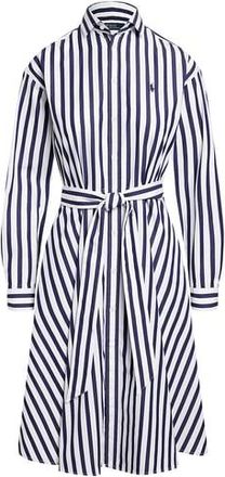 Polo Ralph Lauren Robe midi ray&eacute;e en coton