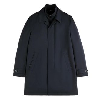 Fay Morning Db Front - Homme - Manteaux - Bleu - Taille: XL