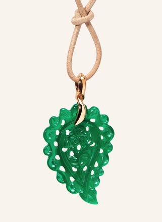 Tamara Comolli Tamara Comolli Anh&auml;nger Pendant India Small Green Onyx Aus 18 Karat Ros&eacute;gold Und Gr&uuml;ner Onyx rosegold
