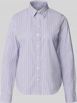 GANT Regular Fit Langarmbluse aus reiner Baumwolle