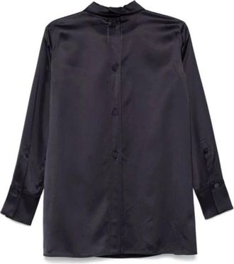 Gentryportofino Femme, Blouses et Chemises, Noir, Taille: 34 FR Chemises