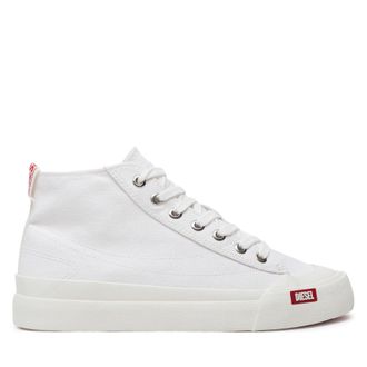 Diesel Sneakers aus Stoff Diesel S-Athos Mid W Y03334 P2994 H7528 Wei&szlig;