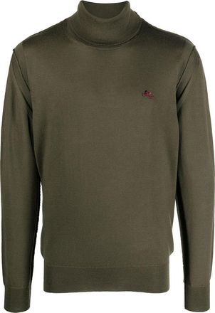 Etro Rundhalspullover - Grün