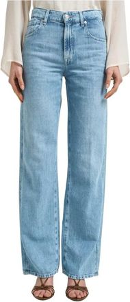 7 For All Mankind Femme, Jeans, Bleu, Taille: W27 Stovepipe Straight