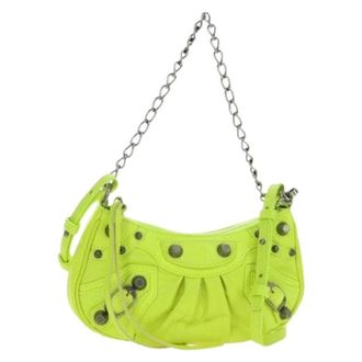 Balenciaga Sac bandouli&egrave;re mini vintage Pre-owned - Femme - Pre-owned - Vert - Taille: ONE Size