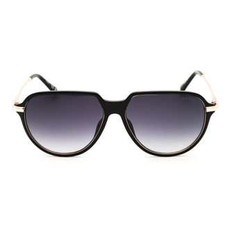 Guess Gl&auml;nzende Schwarze Sonnenbrille Von Guess