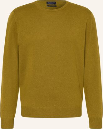 Strokesman's Strokesmans Cashmere-Pullover gruen