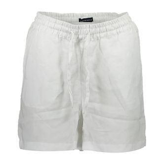 North Sails Wei&szlig;e Damen Shorts mit Elastischem Bund - - Shorts - Damen - Wei&szlig; - L