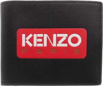 Kenzo Homme, Accessoires, Noir, Taille: ONE Size Emboss Fold Wallet