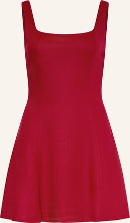Faithfull The Brand Faithfull The Brand Kleid Felice Aus Leinen rot