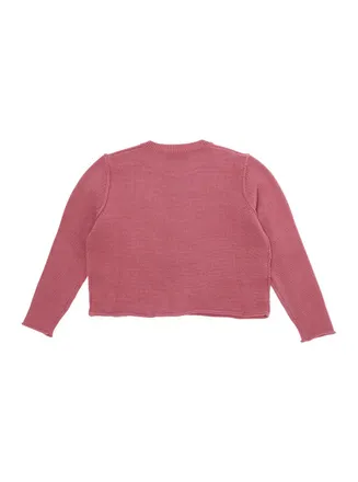 Marni Girls Sweater Pink Wool Blend Tops Top