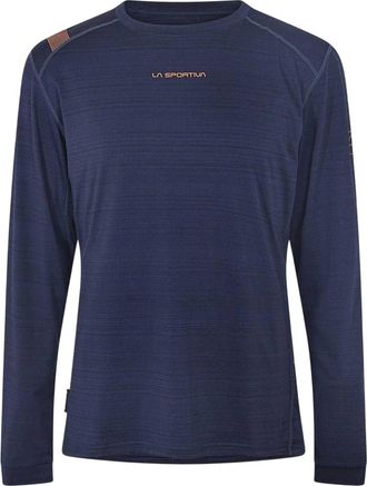 La Sportiva La Sportiva - Tour T-Shirt f&uuml;r Herren, Sport, Regul&auml;r, Lang&auml;rmlig (Meeresblau)