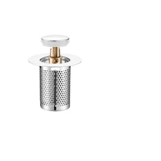 Generic Waschbeckenst&ouml;psel, Anti-Geruch, Pop-Up-Bounce-Kern, Waschbecken-Stopper, Haarf&auml;nger, Dusche, Waschbecken, Sieb, Edelstahl, Pop-Up-Filterpresse(A50 Co