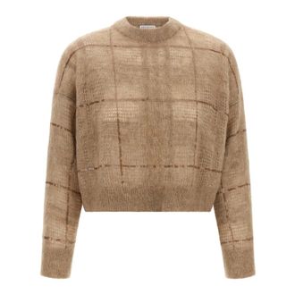 Brunello Cucinelli Strickware - - Knitwear - Damen - Beige - S