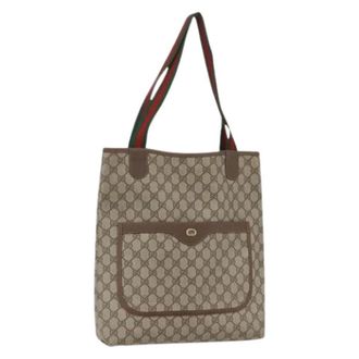 Gucci Pre-owned Vintage Tote Bag - - Pre-owned - Damen - Beige - ONE SIZE