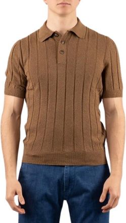 Gran Sasso Homme, Pulls, Brun, Taille: M Polo
