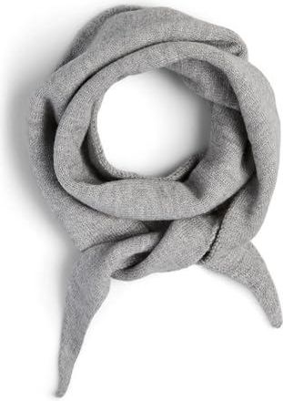 Pieces Pckomma Noos Bc &Eacute;charpe triangulaire, M&eacute;lange de gris moyen., taille unique