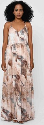 Lovjoi Damen vegan Maxikleid Tapajo Marmor