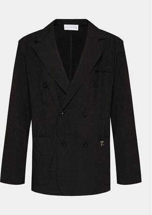 John Richmond Übergangsmantel UMP24194GC Schwarz Regular Fit