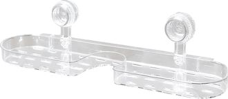 Generic Wandregal - Wasserhahn-Organizer, Seifenschale, Saugnapfhalter, Vorteil der stabilen Struktur, platzsparendes für Waschbecken, Toilettenartikel, Make-