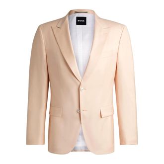 HUGO BOSS Hutson Peak Blazer - - Jackets - Herren - Beige - L