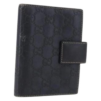 Gucci Pre-owned Couverture de planificateur journalier - Femme - Pre-owned - Bleu - Taille: ONE Size