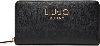 Liu Jo Geldbörse Liu Jo Ecs Xl Zip Around AF5170 E0058 Schwarz