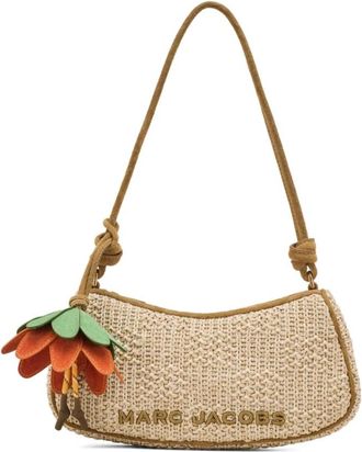 Marc Jacobs Femme, Sacs, Beige, Taille: ONE Size The Summer Woven Charm Shoulder Bag