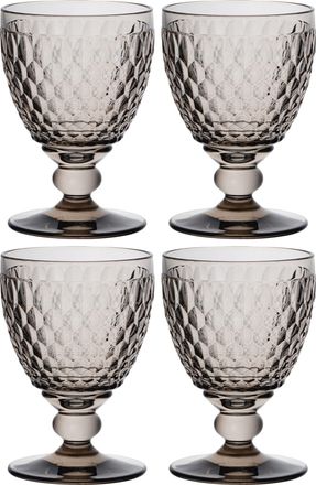 Villeroy & Boch Boston Coloured 4er Set Rotweinglas rauchglas