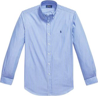 Polo Ralph Lauren Homme, Chemises, Bleu, Taille: 2XL Sport Shirt