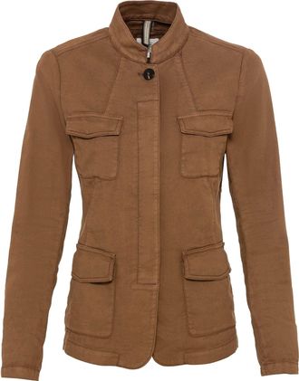 Camel Active Camel Active Womenswear Damen 3427155425 Lässiger Blazer, Curry, 36