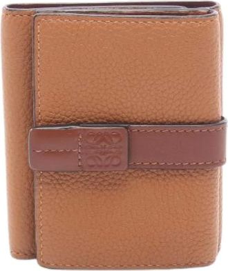 Loewe Portefeuille Trifold Pre-owned - Femme - Pre-owned - Brun - Taille: ONE Size
