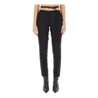 The Attico Cigarette Lange Hosen - - Trousers - Damen - Schwarzk - S